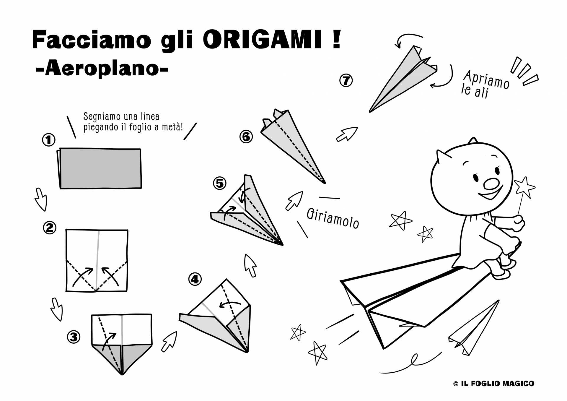 I Pigcat e gli Origami - Il FOGLIO MAGICO